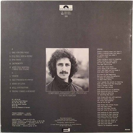 Robson Frank Used LP, year 1987