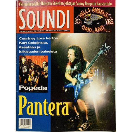 Soundi: musiikkilehti rock - 1994 - Levykauppa Kane