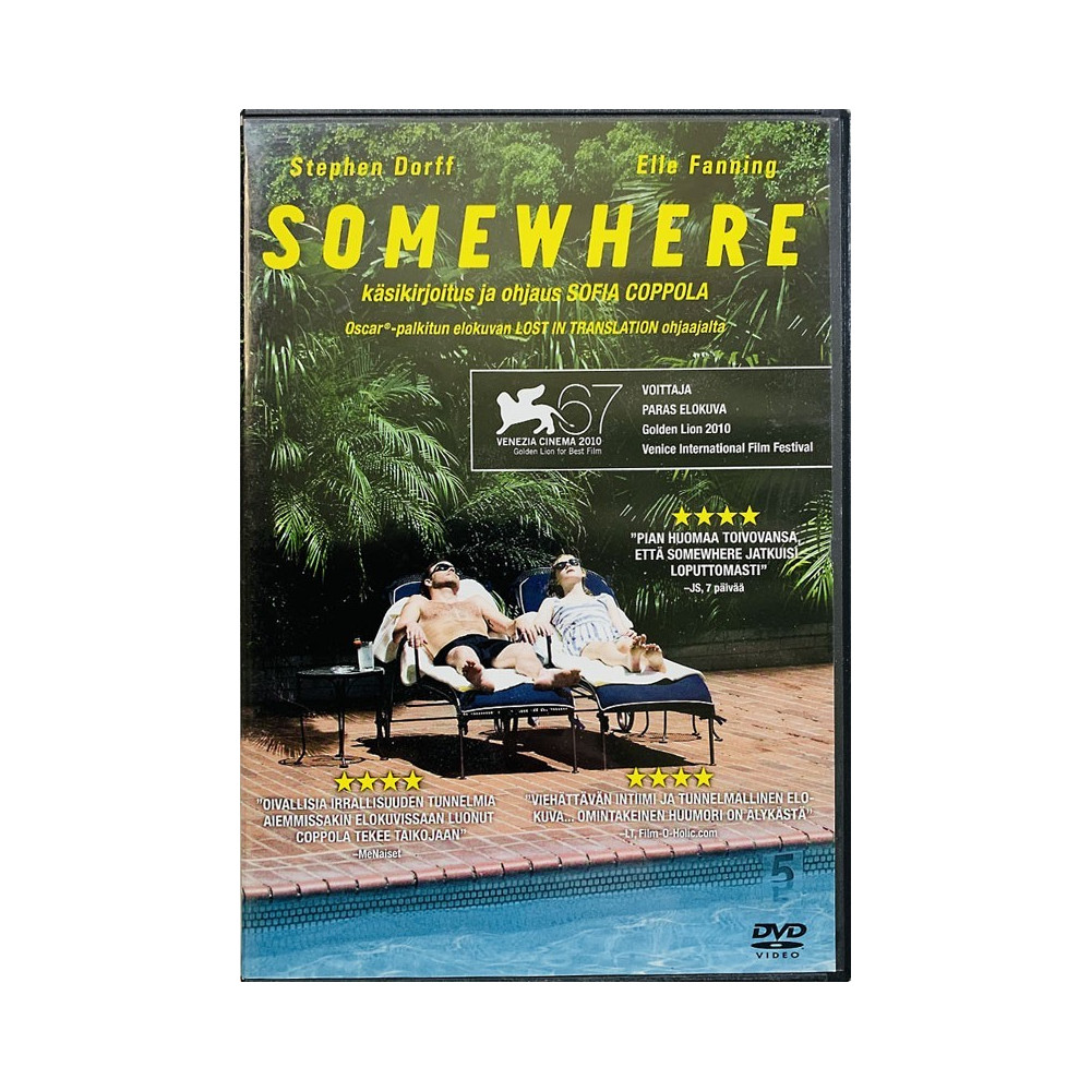 DVD - Elokuva Somewhere - elokuva