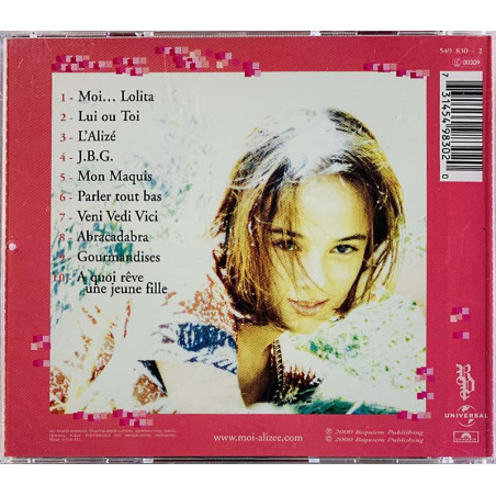 Alizee Gourmandises - CD