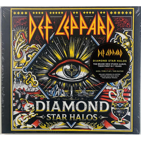 Def Leppard Diamond Star Halos, Digisleeve - CD