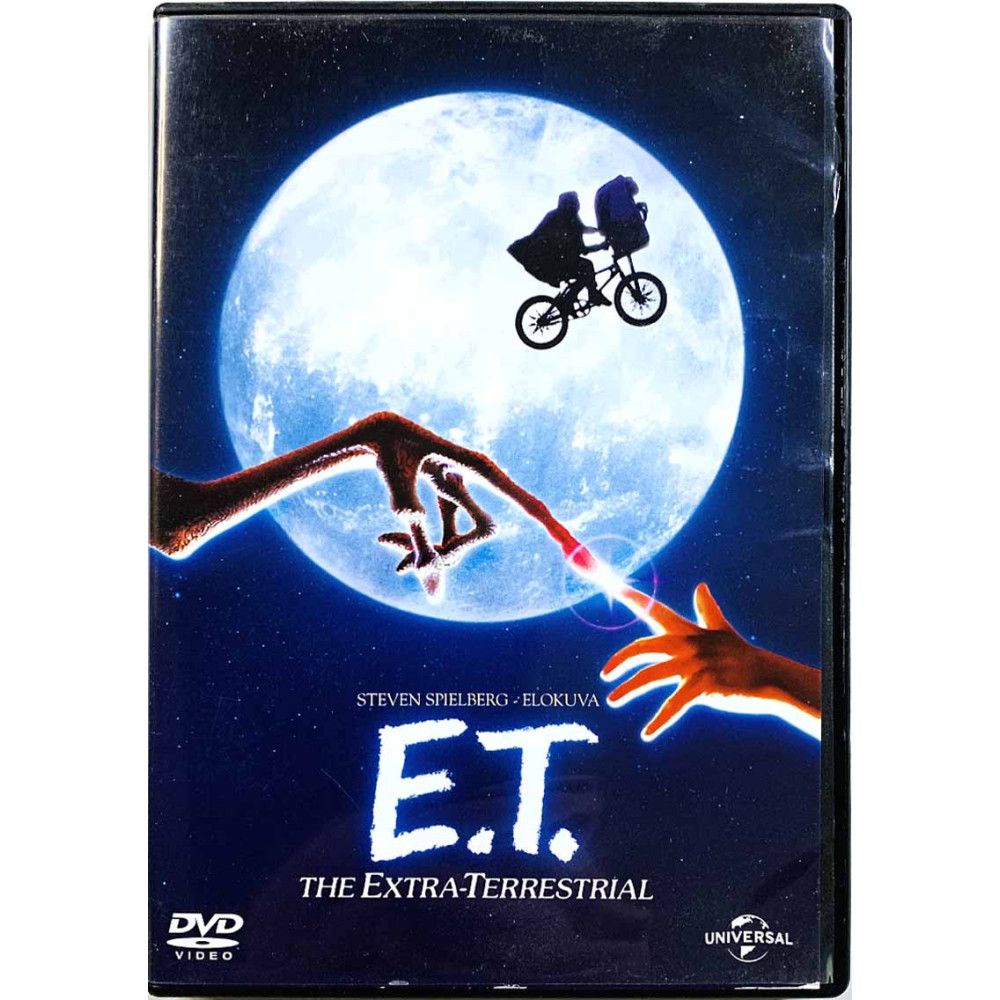 DVD - Elokuva E.T. The Extra-Terrestrial - DVD