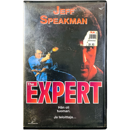 VHS-videokasetti suomitekstitys The Expert, hän oli tuomari, ja ...