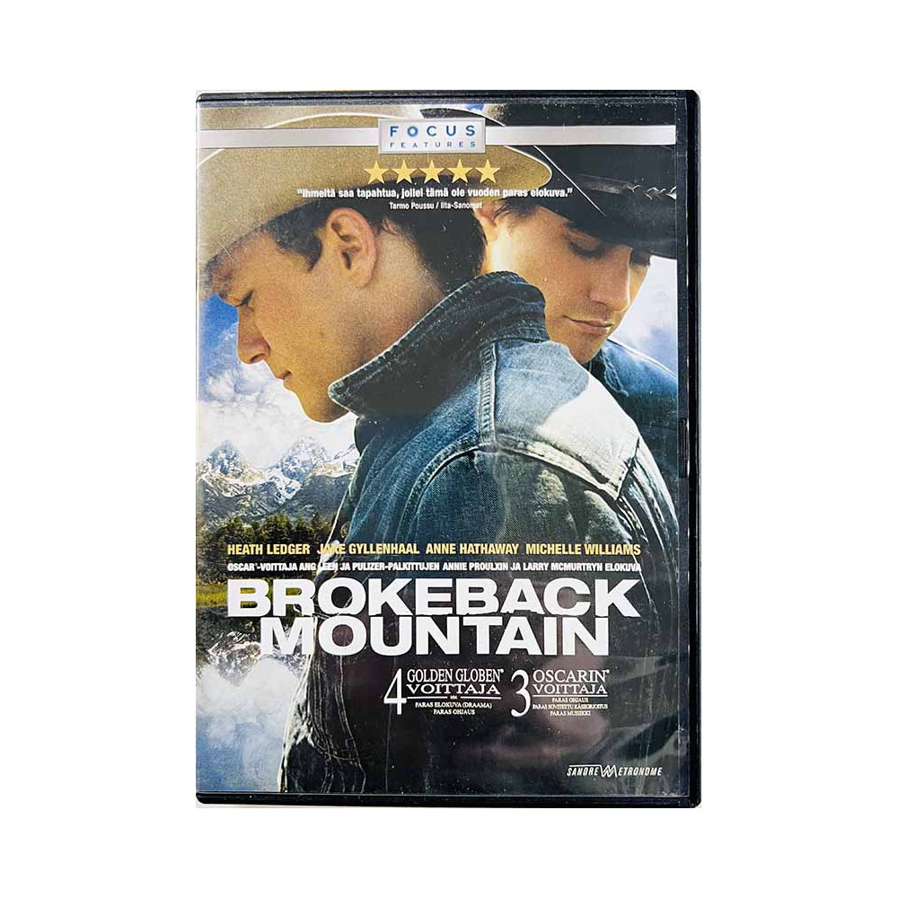 DVD - Elokuva Brokeback Mountain - Käytetty DVD
