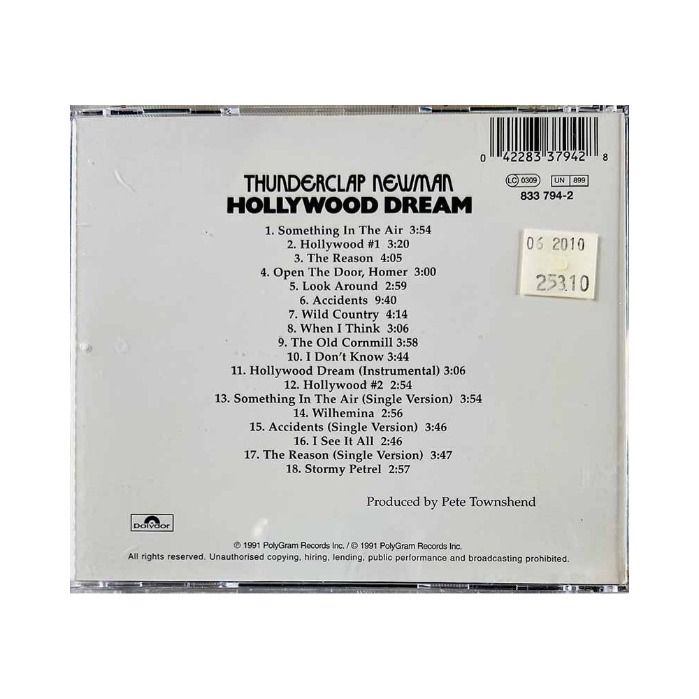 Thunderclap Newman Hollywood Dream - CD