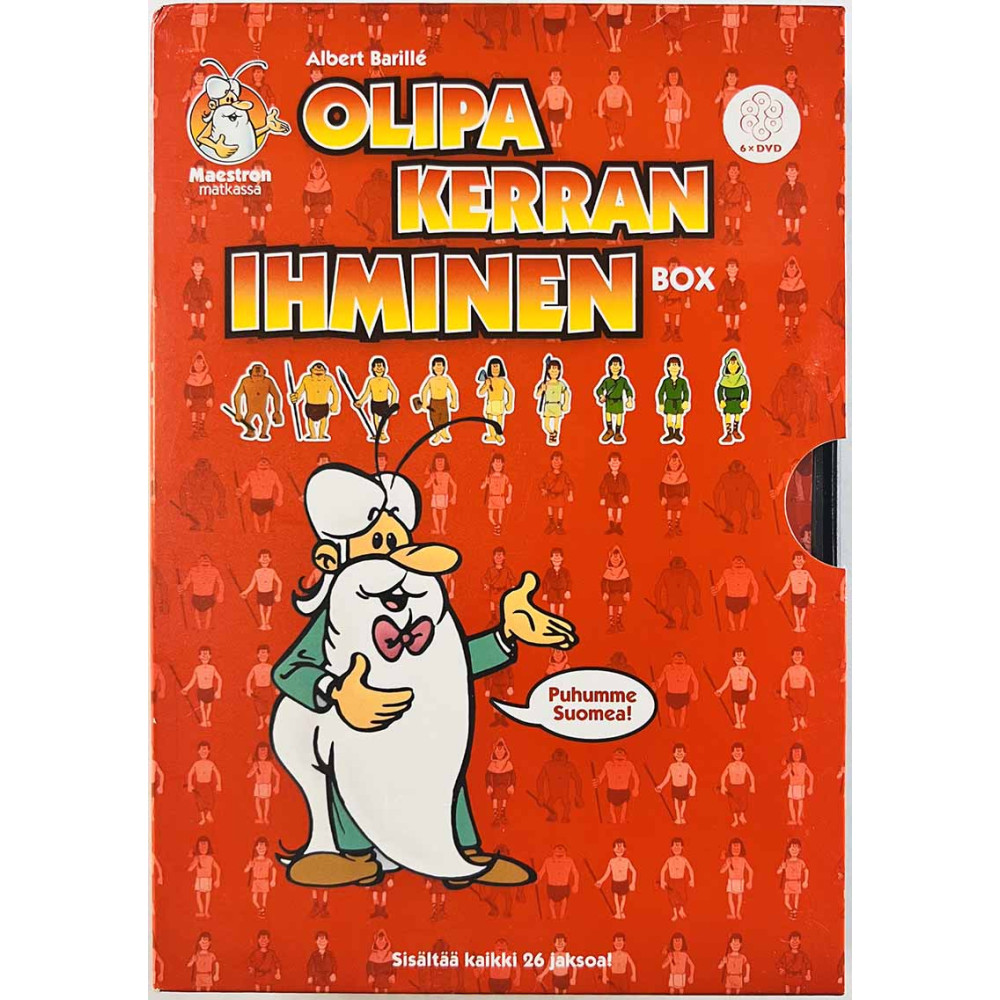 DVD - Elokuva Olipa kerran ihminen 6DVD - Käytetty DVD