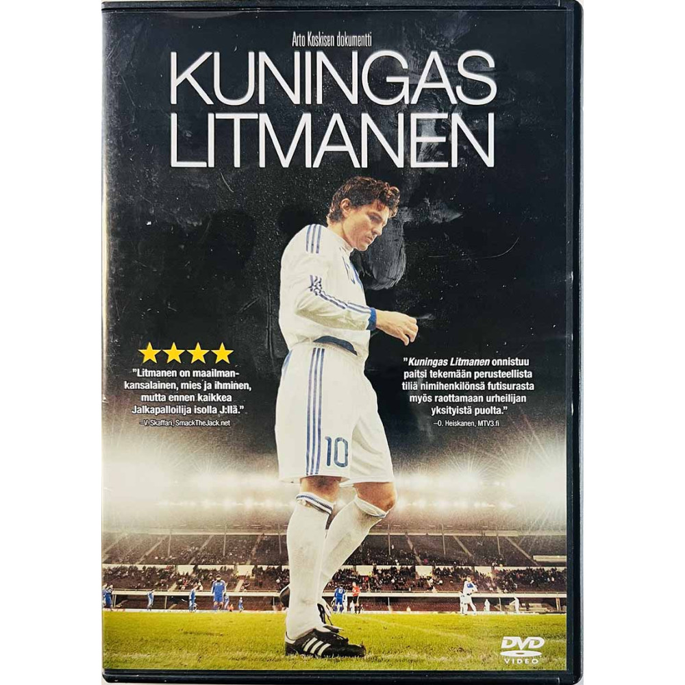 DVD - Dokumentti Kuningas Litmanen - Käytetty DVD