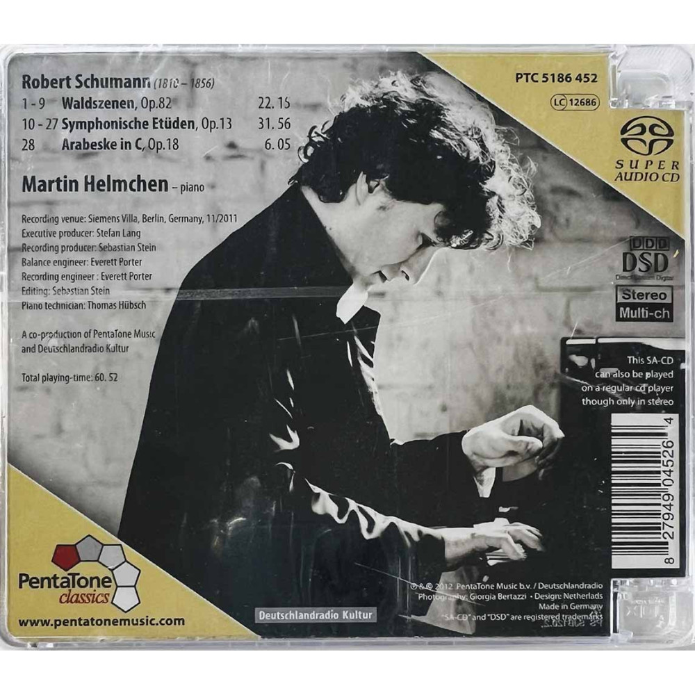 Schumann Robert, Martin Helmchen Symphonische Etüden, Op. 13 SACD ...