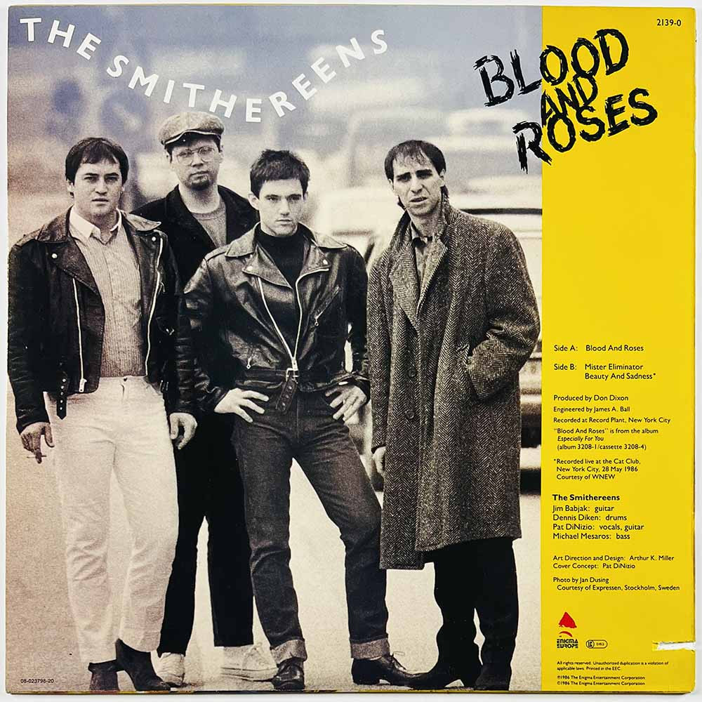 Smithereens Blood and Roses 12-inch maxi - vinyl LP