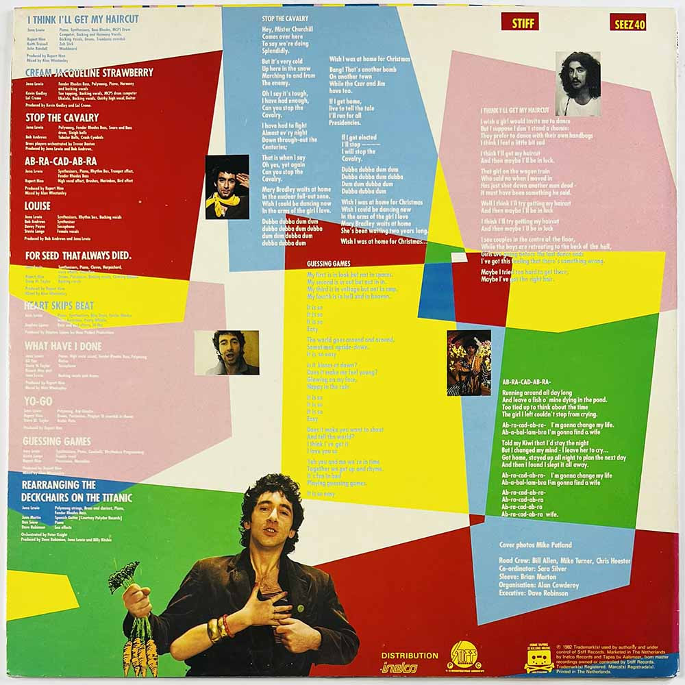 Lewie Jona Heart skips beat - vinyl LP