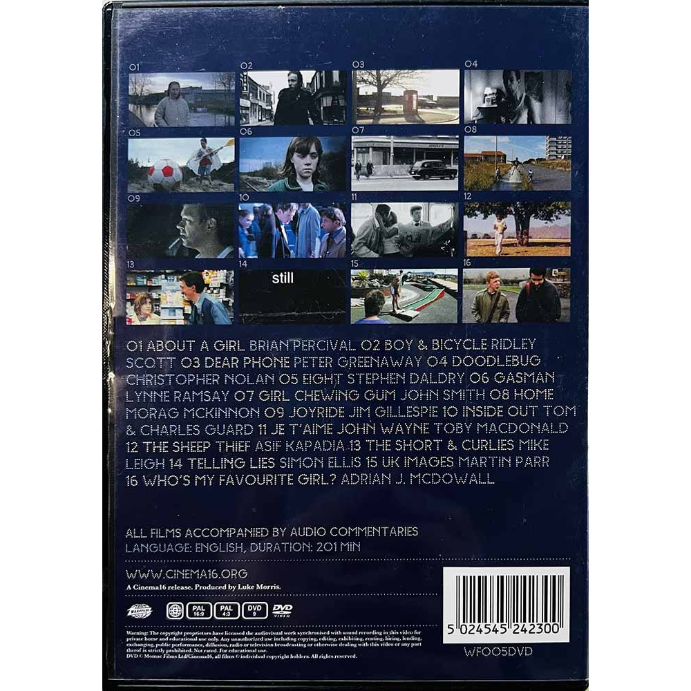 DVD - British short films Cinema 16 - Käytetty DVD