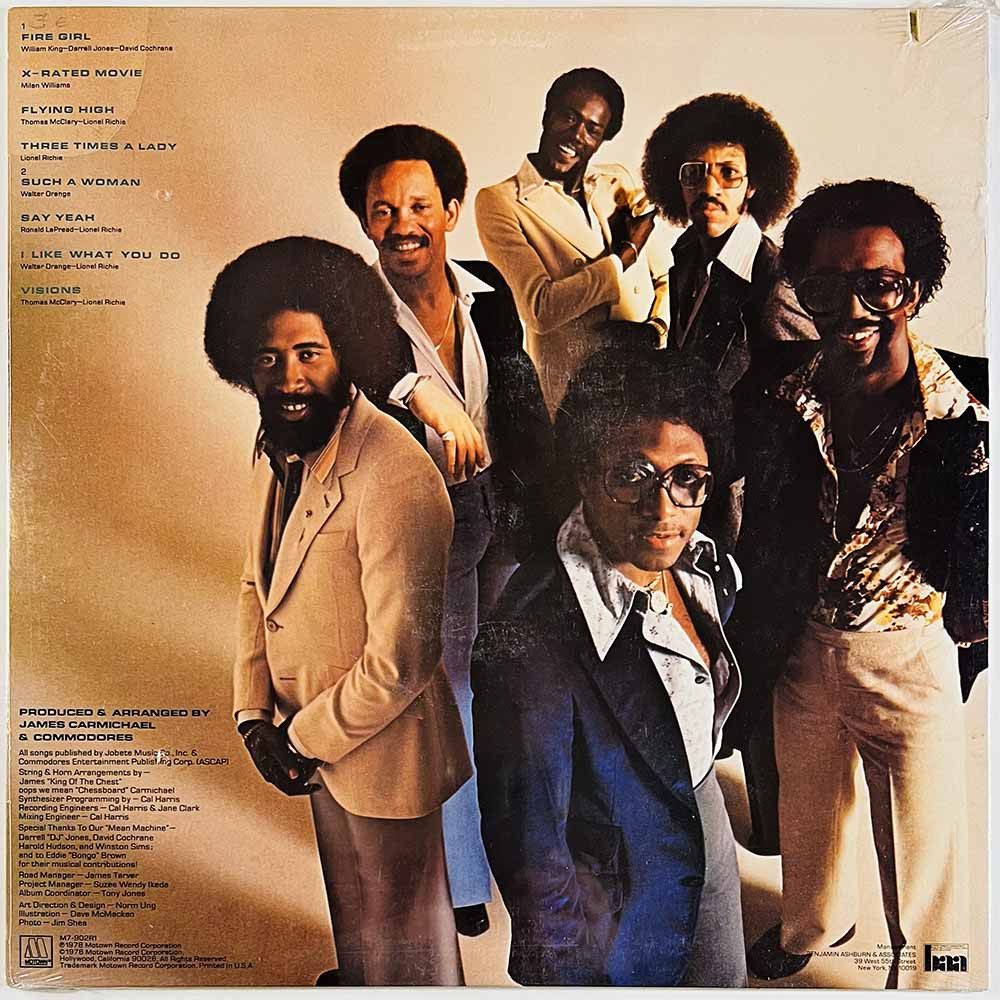 Commodores Natural High - vinyl LP