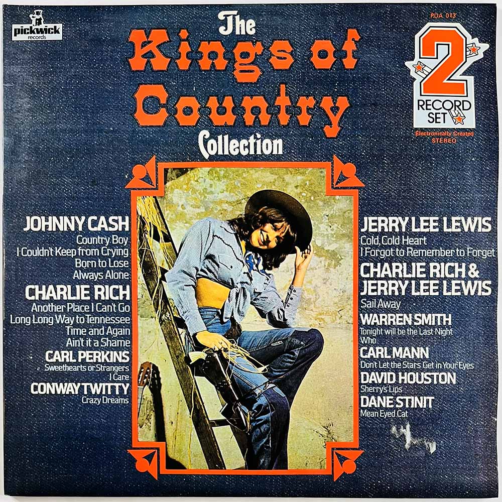 Johnny Cash, Warren Smith, Carl Mann Kings of Country 2LP - vinyl LP
