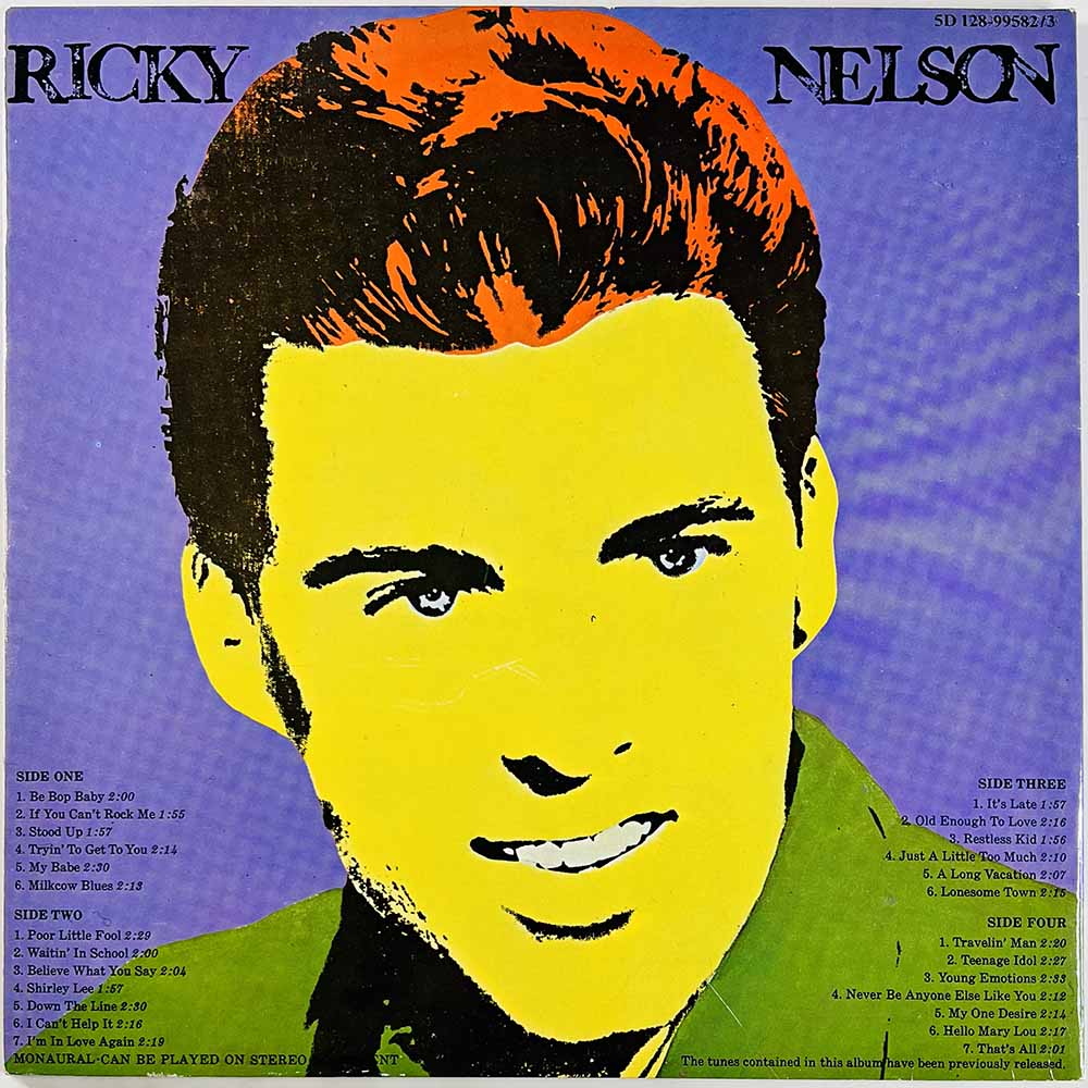 Nelson Ricky Ricky Nelson 2LP - vinyl LP
