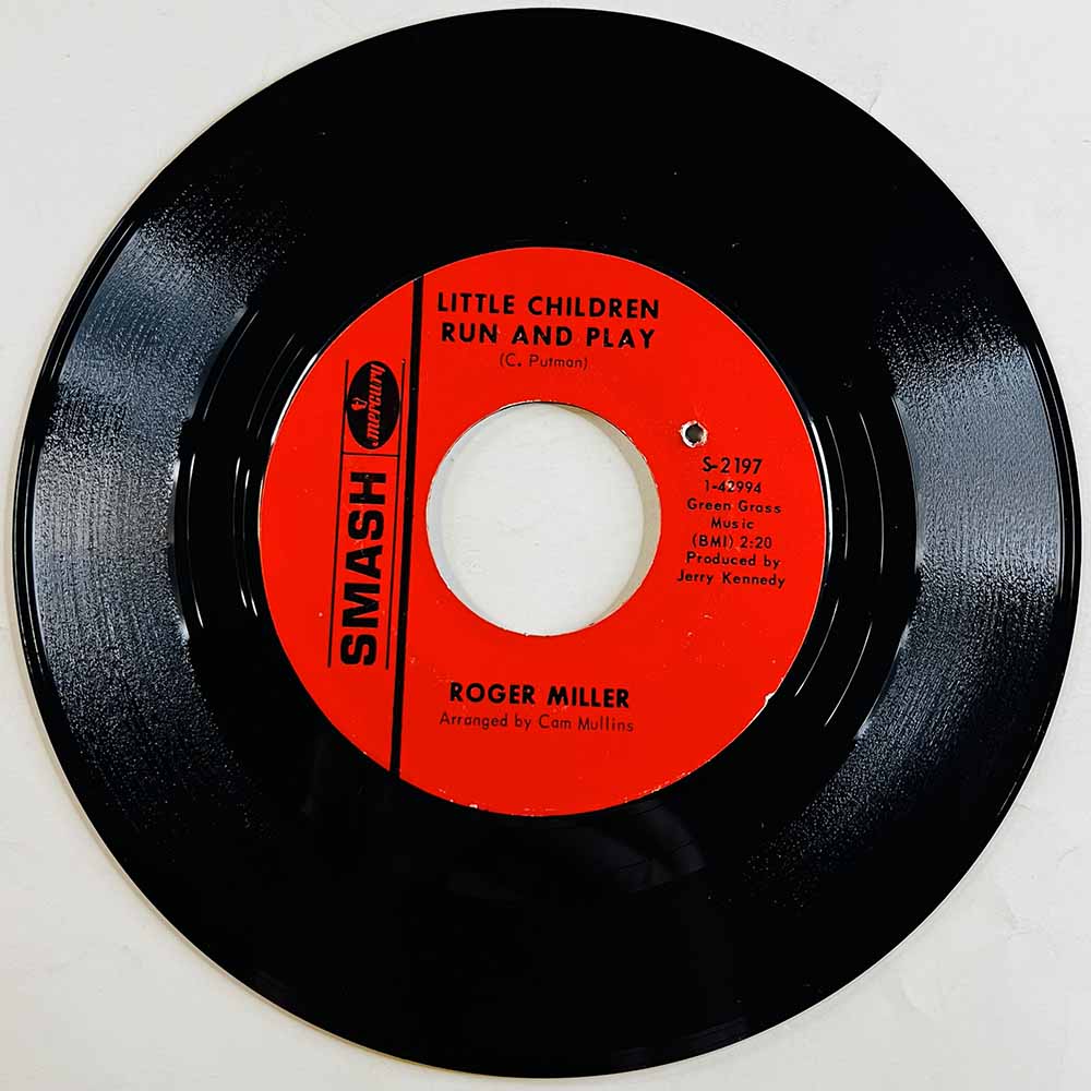 Miller Roger Vance / Little Children Run And Play - vinyylisingle