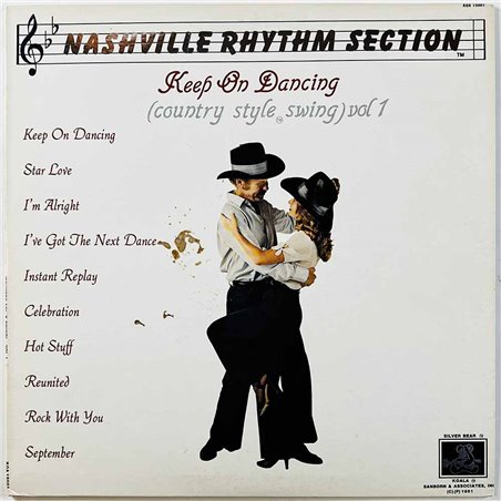 Nashville Rhythm Section Keep On Dancing (Country Style Swing) Vol 1 - LP