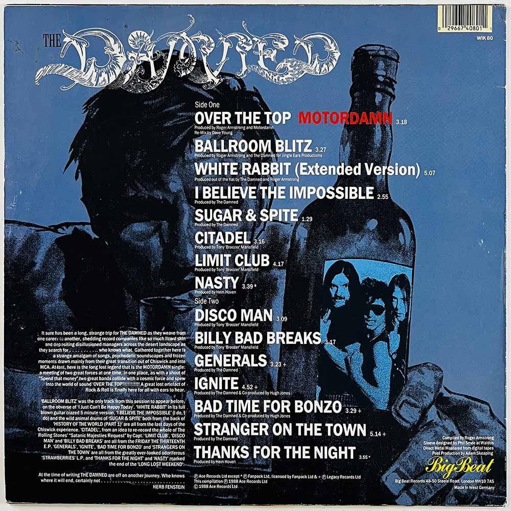 Damned Best of Vol 1½ - The long lost weekend - LP