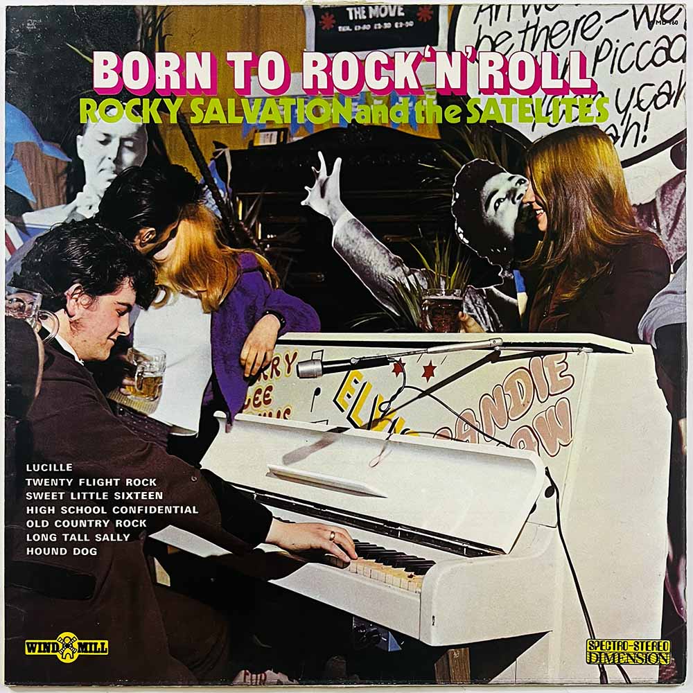 Rocky Salvation & The Satelites Born To Rock'n'Roll - LP