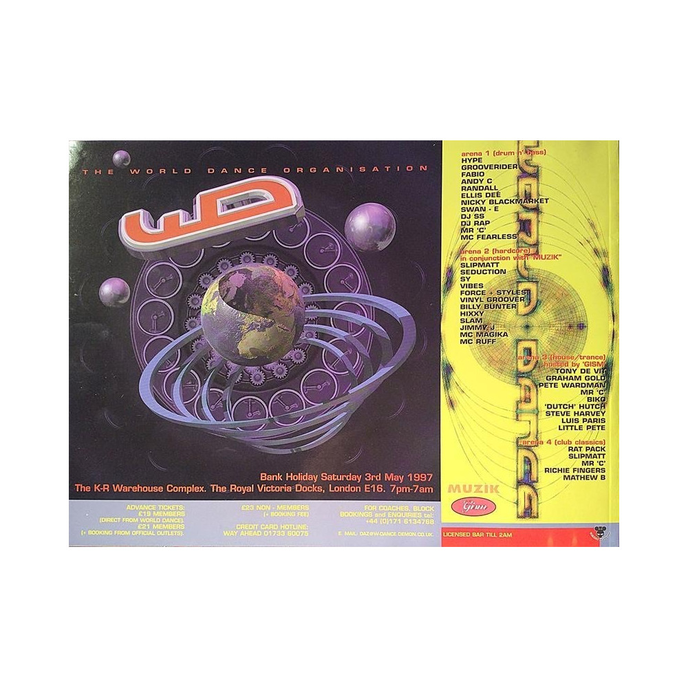 Eternity: dance musikkilehti - 1997 - Levykauppa Kane