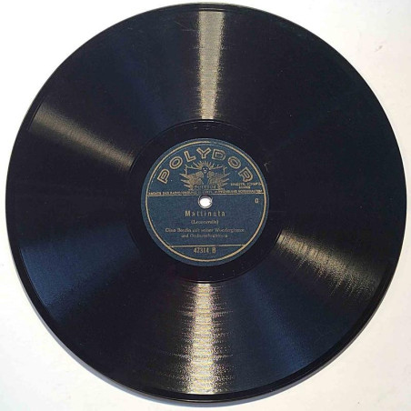 Bordin Gino mit seinem Wundergitarre shellac 78 rpm record, year 1940’s