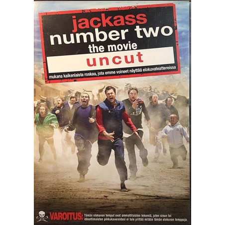 DVD - Elokuva Jackass number two the movie uncut - Käytetty DVD